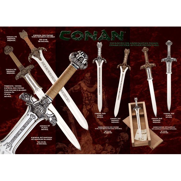 Conan Atlantean Sword Bronze